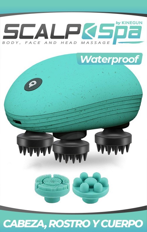 SCALPA SPA | by kinegun | Masajeador cabeza, cuerpo y rostro.